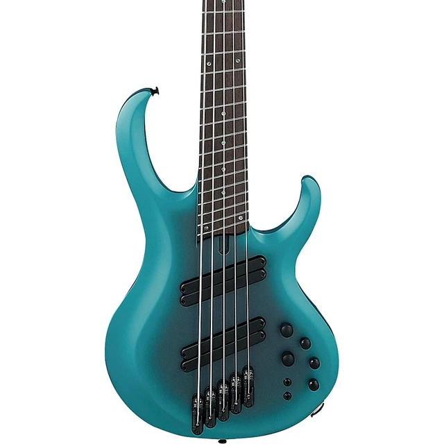 IBANEZ BTB605MS 5-STRING Multi-Scale Electric Bass Cerulean Aura Burst ...