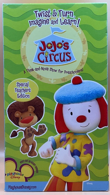 JOJO'S CIRCUS SPECIAL Teacher's Edition VHS Playhouse Disney **Buy 2 ...