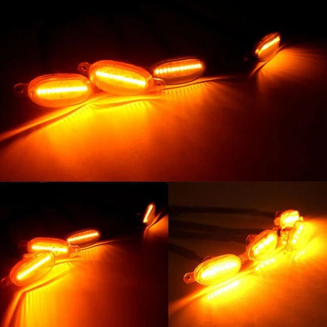 FOR DODGE DURANGO 08-2026 Front Grille LED Light RAPTOR-Style Amber ...