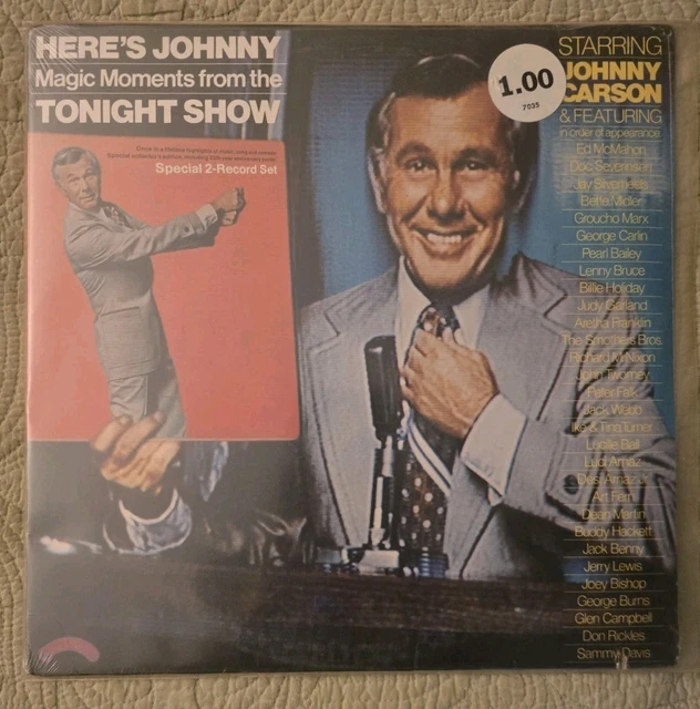 SEALED NEW HERES Johnny: Magic Moments from the Tonight Show Record ...