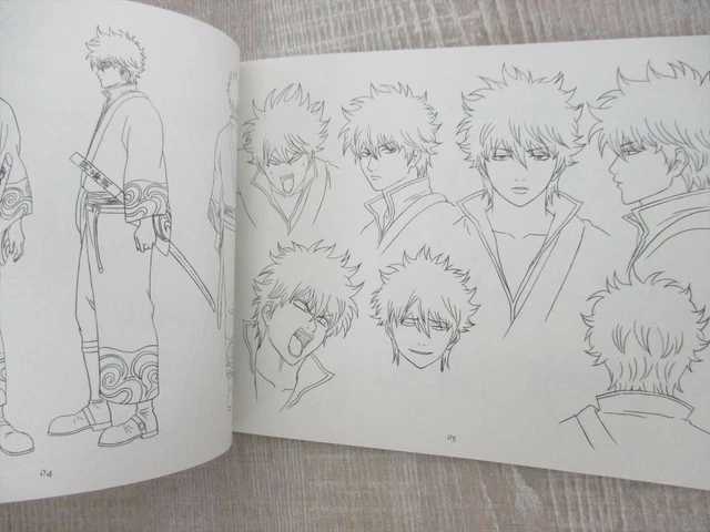 Gintama Special Model Sheet Anime Concept Art Design Book 2015 Ltd £50