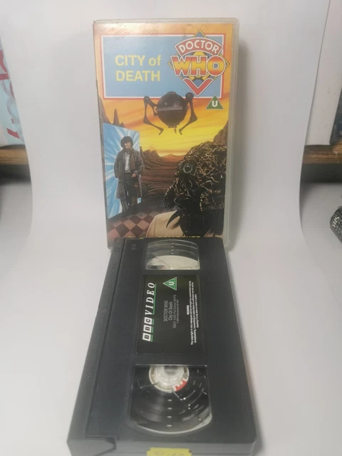 DOCTOR WHO: CITY of Death Tom Baker VHS £1.99 - PicClick UK