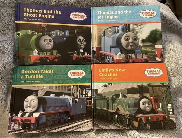 THOMAS & FRIENDS Hardback Book Bundle Tank Engine TV Series Set of 4 ...