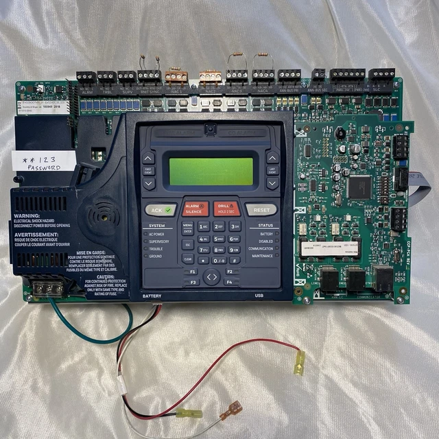 FIRE LITE ES-200X Fire Alarm Control Panel -Board Only-Factory Default ...