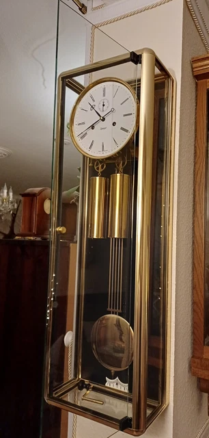 WANDUHR PENDELUHR SEILZUG-REGULATOR Kieninger EUR 1.200,00 - PicClick DE