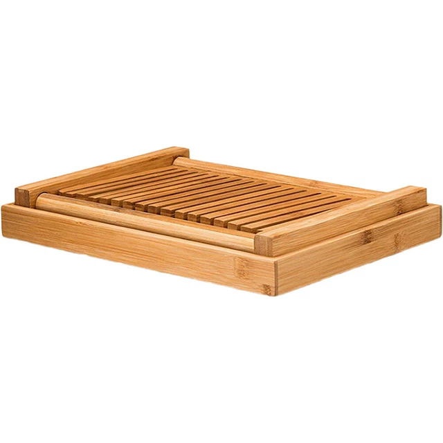 BUTCHER BLOCK COUNTERTOP Bread Cutting Tool Adjustable Slicer Guide £38 ...