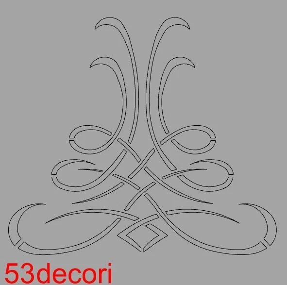 DXF DWG TAGLIO file cnc plasma laser cut EUR 10,00 - PicClick IT