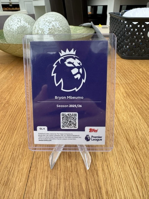 TOPPS PREMIER LEAGUE 2026 Gold Lion Bryan Mbeumo GL4 £3.63 - PicClick UK