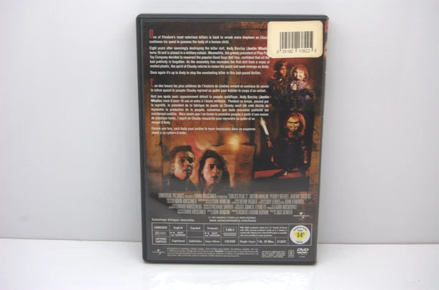 CHILD’S PLAY 3 DVD 2003 Widescreen Chucky Horror Justin Whalin Tested ...