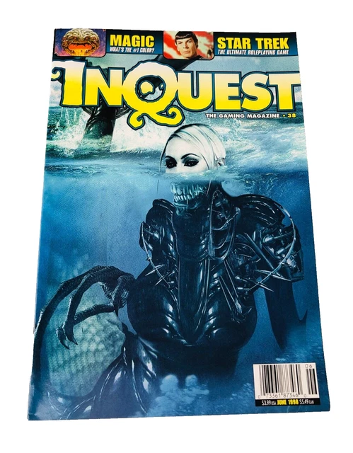 MAGAZINE INQUEST CARD Games TCG June 1998 Vintage ra £18.71 - PicClick UK