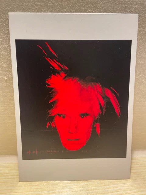 ANDY WARHOL SELF-PORTRAIT 1986 Postcard Tate Official Art £3.75 ...