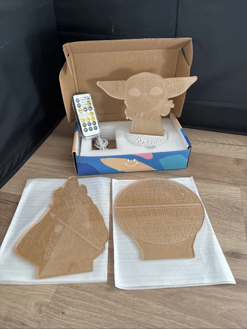 STITCH NIGHT LIGHT - 3D LED Intelligent Remote Control 16-Color Lamp £7 ...