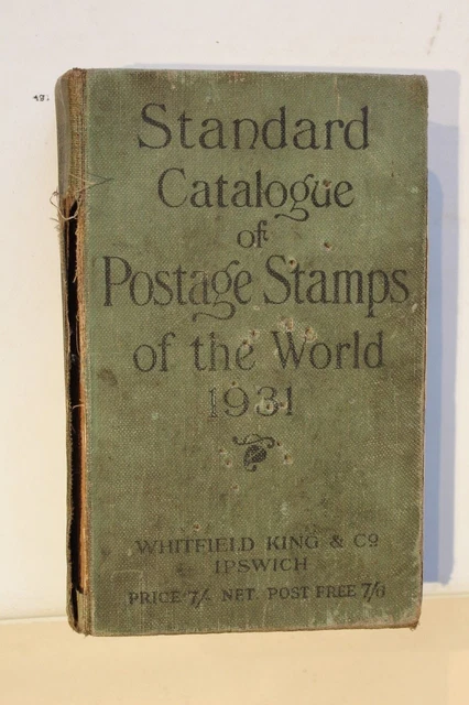 STAMP CATALOGUE Standard Catalogue of postage stamps of the world 1931 ...