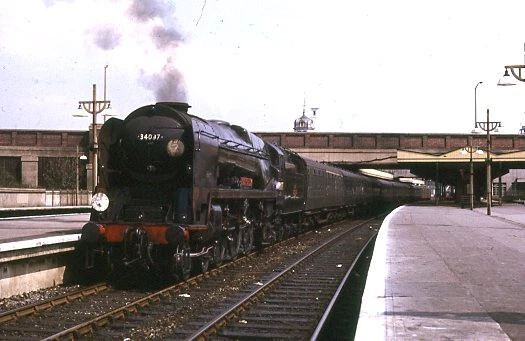 ORIGINAL COLOUR SLIDE of 34097 SR West Country steam loco £4.99 ...