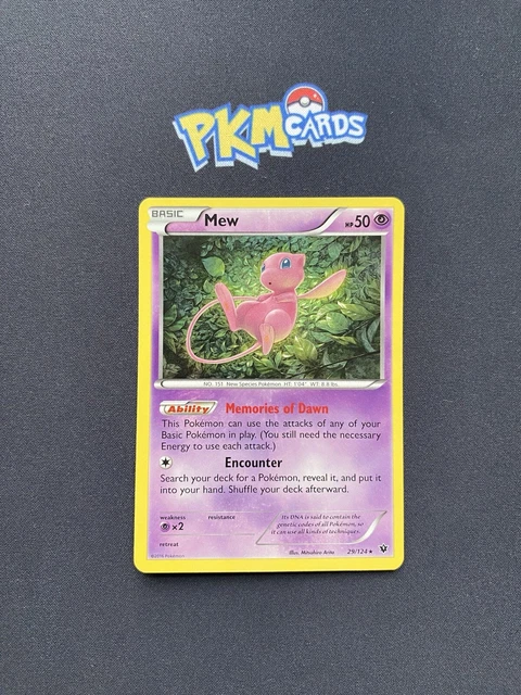 POKÉMON TCG MEW Fates Collide 29/124 Holo Rare LP. £5.00 - PicClick UK