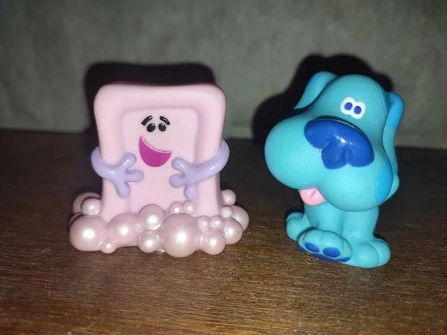 BLUES CLUES & You Figure toy bundle Slippery Soap dog chunky toy Nick ...