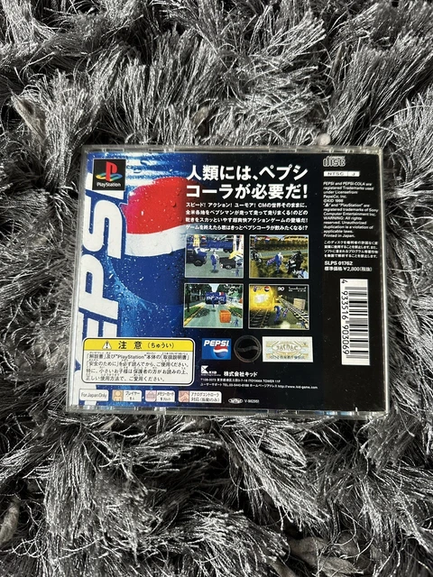 SONY PLAYSTATION PS1 Drink! Pepsi Man Video Game Software (read ...