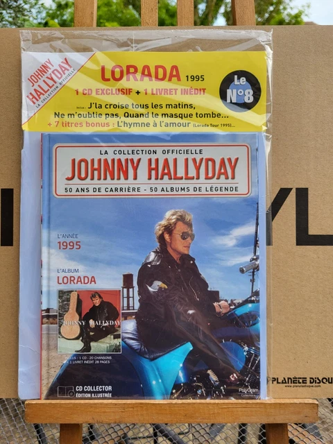 CD LIVRE JOHNNY Hallyday La Collection Officielle N° 8 NEUF Scellé Sous ...