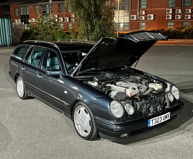 MERCEDES E300 W210 Turbodiesel Om606 Modified £4,200.00 - PicClick UK