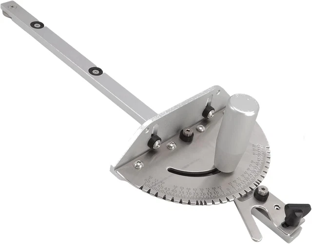 TABLE SAW MITER Gauge with Laser Marking Scale, Precision Miter Gauge ...