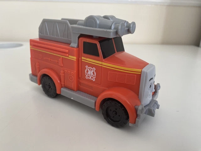 THOMAS THE TANK Engine Trackmaster Flynn the Fire Truck 2011 Working ...