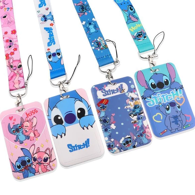 CUTE STITCH CARTON Lanyards Neck Strap USB Drive Work Bus Phone ID Card ...