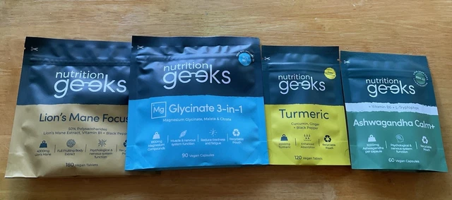 NUTRITION GEEKS MENOPAUSE Support Bundle Sealed Pack £24.21 - PicClick UK