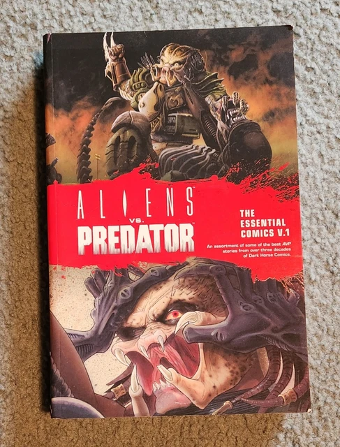 ALIENS VS. PREDATOR: the Essential Comics Volume 1 Graphic Novel Dark ...