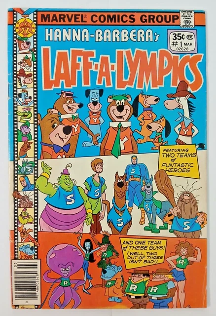 LAFF-A-LYMPICS #1 FN (1978, Marvel Comics) Hanna Barbera, 1st Captain ...