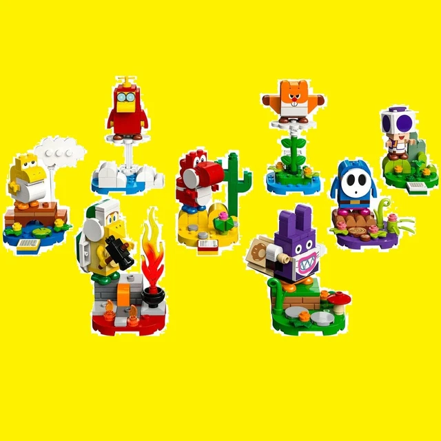 LEGO 71410 - Serie Completa Personaggi Super Mario 5 - All 8 Character ...