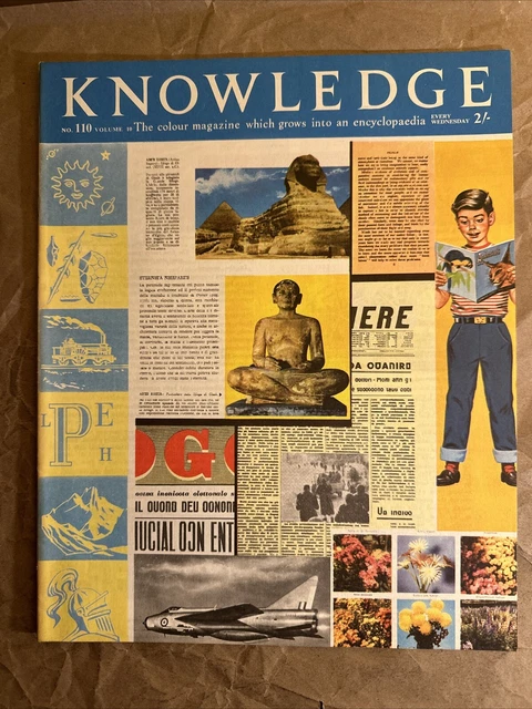 KNOWLEDGE MAGAZINE NO. 110 Vol. 10 $8.09 - PicClick
