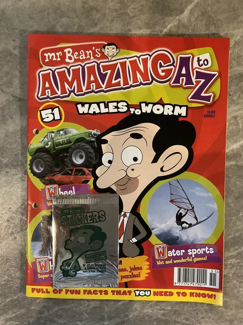 MR BEAN’S AMAZING A to Z Magazine - Issue 51 - Wales To Worm £1.50 ...