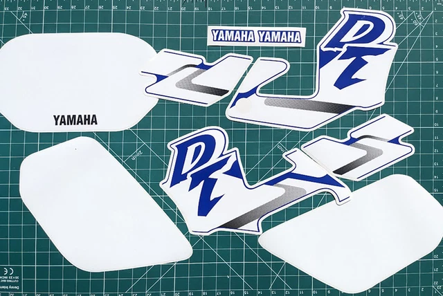 YAMAHA DT DTR DT125R Graphics Kit Sticker Decal (1999) Blue Model £49. ...
