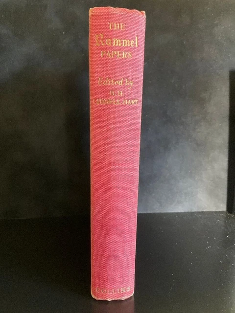 1953 SIGNED FIRST Edition THE ROMMEL PAPERS Frau Rommel * Africa Corps ...