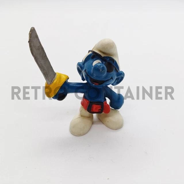 SMURFS PUFFI SCHLUMPF Pitufo Schleich - 20104 Puffo Pirata Pirate EUR 4 ...