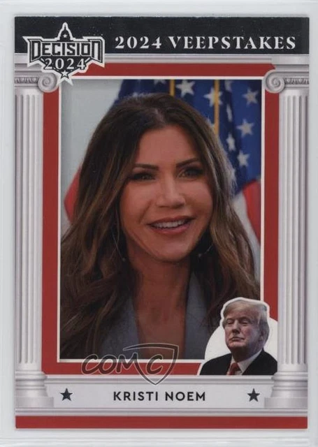 2024 DECISION 2024 Veepstakes Kristi Noem #VS7 3hd £13.04 - PicClick UK