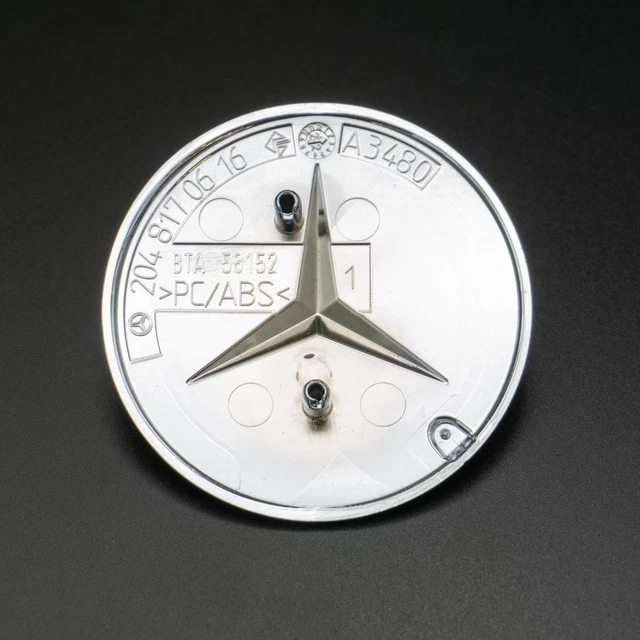 ORIGINAL MERCEDES BENZ Emblème Capot Étoile Logo 2048170616 57mm Neuf ...