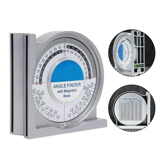 PORTABLE SLOPE METER with Magnetic Base and Exquisite Indicator Needle ...