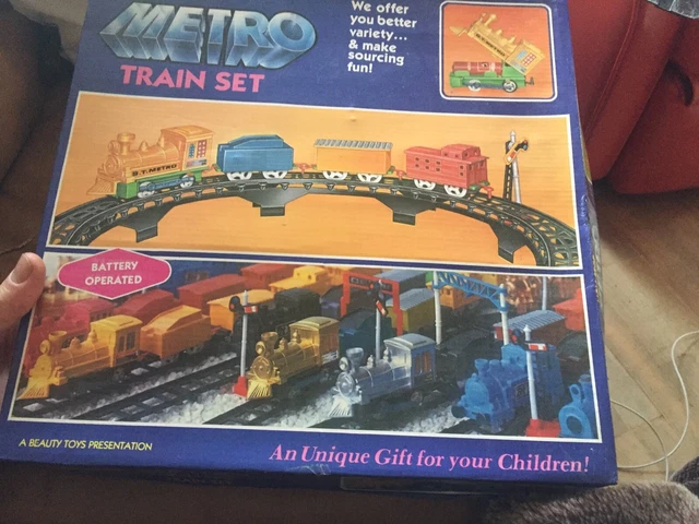 BIN METRO TRAIN Set Non Stop Vintage £9.48 - PicClick UK