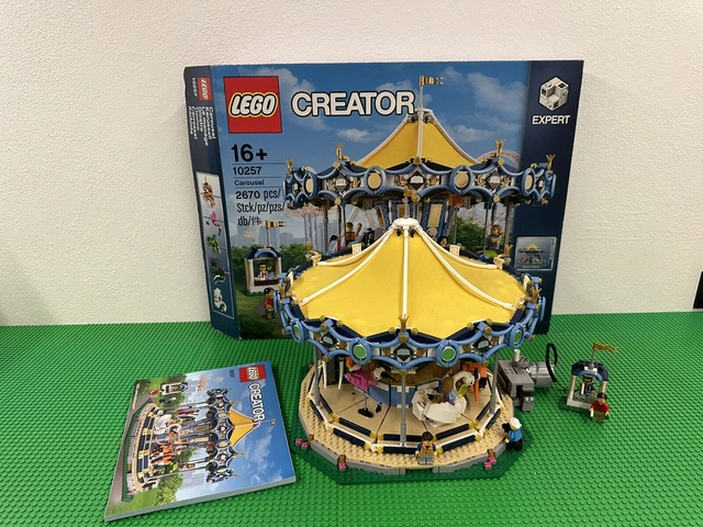 LEGO 10257 CREATOR Expert Carousel | Box + Instructions + Motor EUR 235 ...