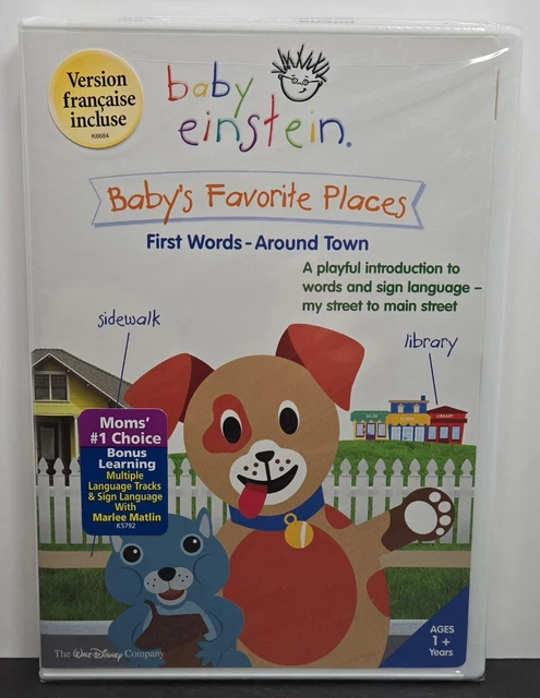 BABY EINSTEIN: BABY'S Favorite Places First Words Around Town DVD ...