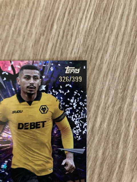 TOPPS PREMIER LEAGUE 2026 card andre breakthrough baller wolves ...