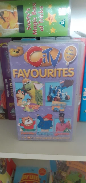 CITV FAVOURITES FOR Under 6's Rare UK VHS Release 1999 Kids TV £16.00 ...