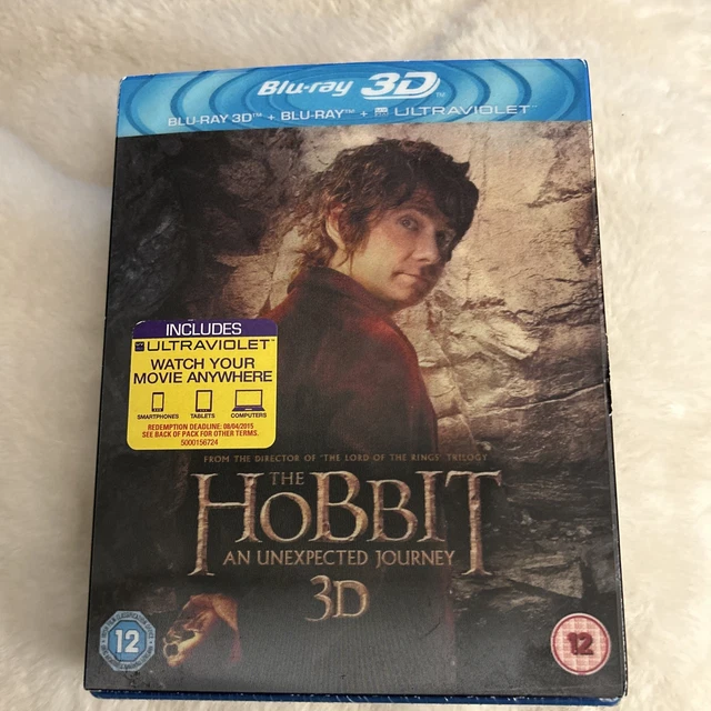 THE HOBBIT: AN Unexpected Journey (Blu-ray 3D/2D) Lenticular Slipcover SEALED! £2.80 - PicClick UK