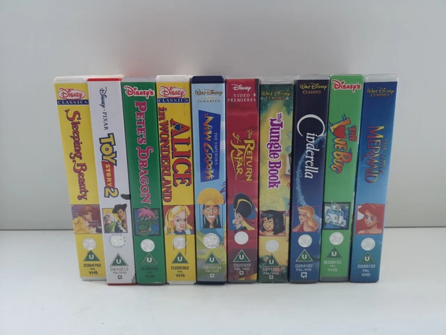 10 X VHS Video Bundle Disney Collection -Toy Story 2, Jungle Book ...