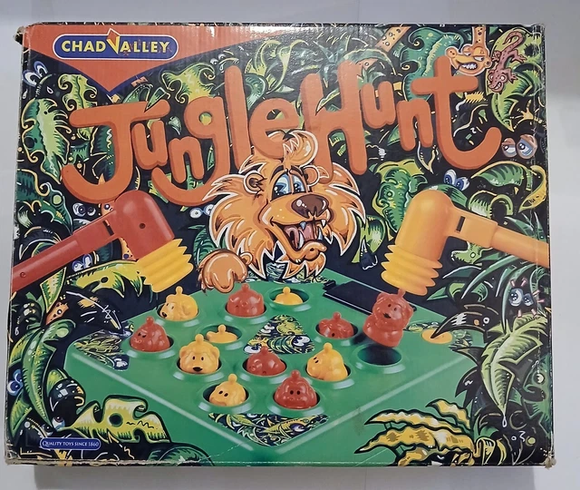 JUNGLE HUNT GAME~ Chad Valley ~ Pop up and Hit Retro ~ Complete ...