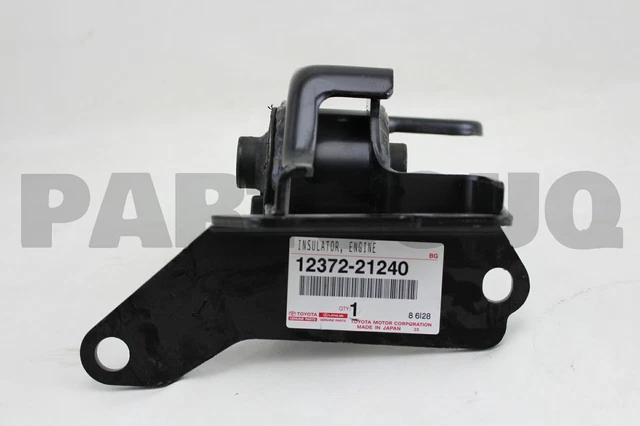 1237221070 GENUINE TOYOTA INSULATOR, ENGINE MOUNTING, LH(FOR TRANSVERSE ...