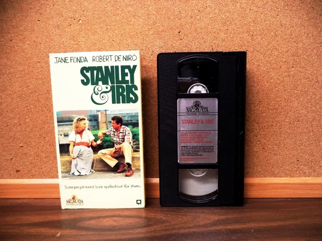 STANLEY & IRIS (VHS 89) Jane Fonda, Robert DeNiro Swoosie Kurtz, Martha ...