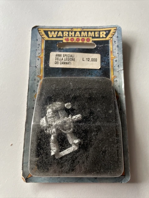 WARHAMMER 40K LEGION of the Damned Special Weapons Sealed Blister £37. ...