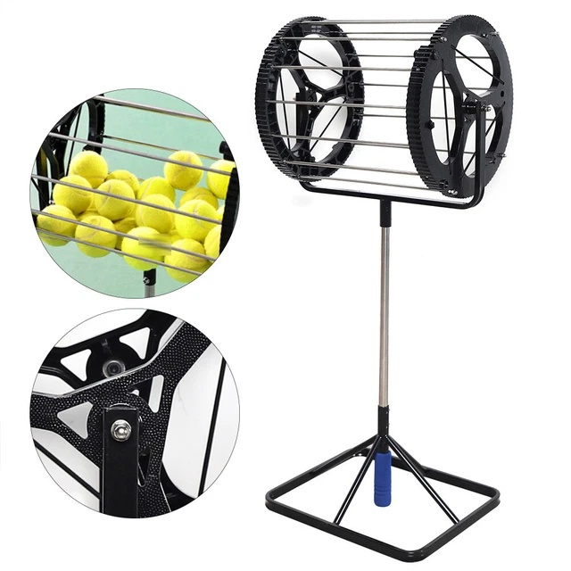 TENNIS BALL COLLECTOR 2 in 1 Ball Catcher Automatic Tennis Training ...